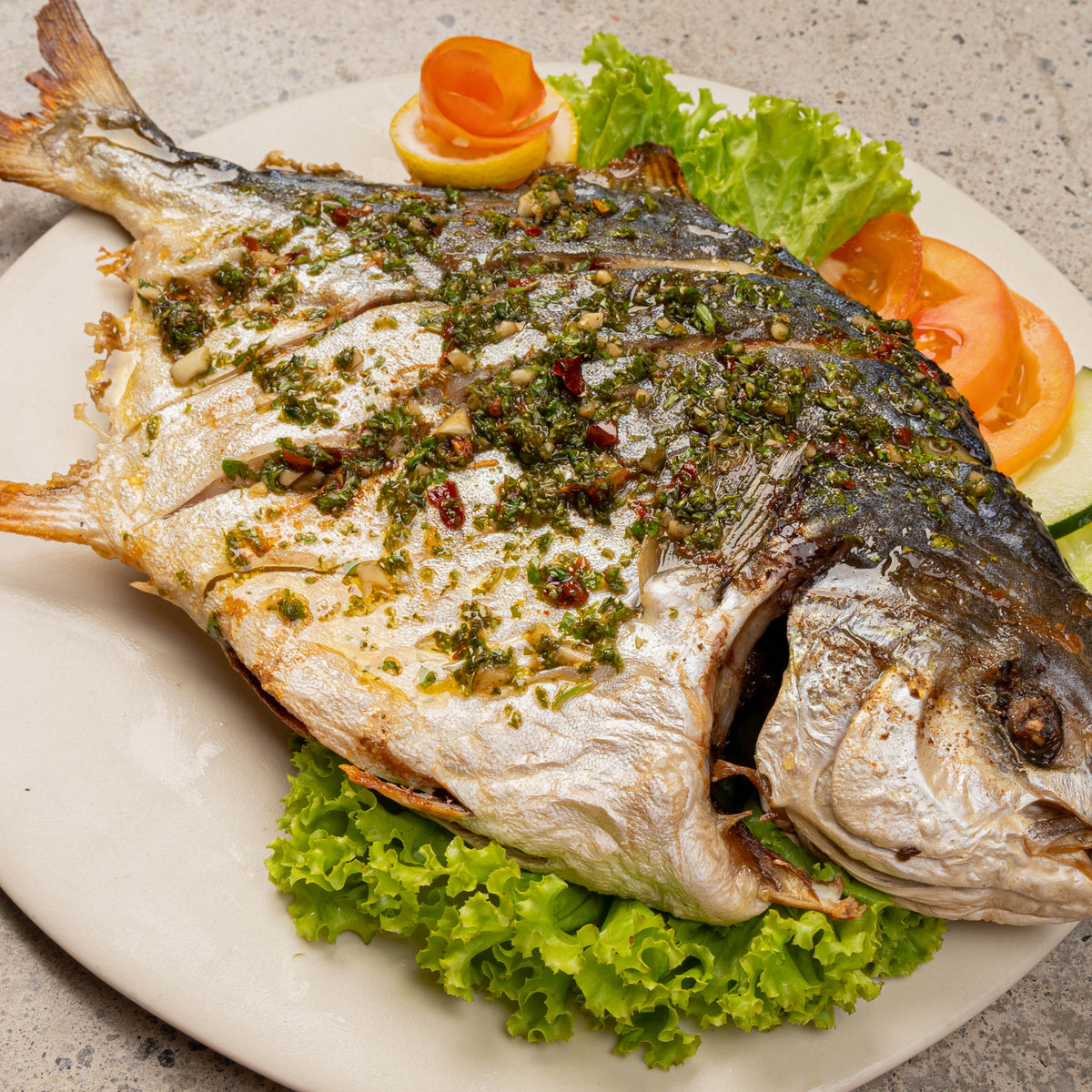 Grilled Pampano with Lime Chimichurri Full Recipe l Ninja Kitchen PH ...