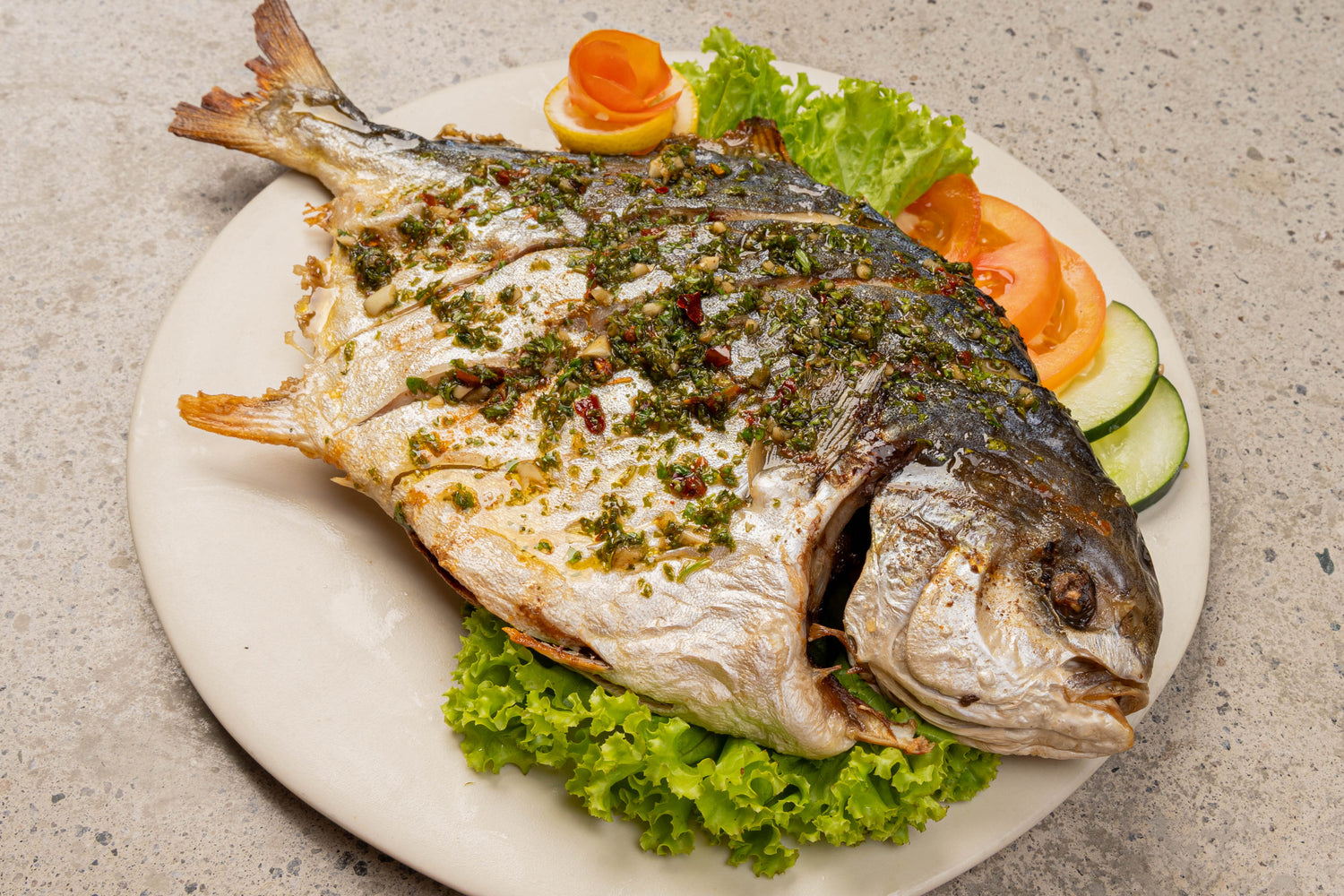 Grilled Pampano with Lime Chimichurri Full Recipe l Ninja Kitchen PH ...