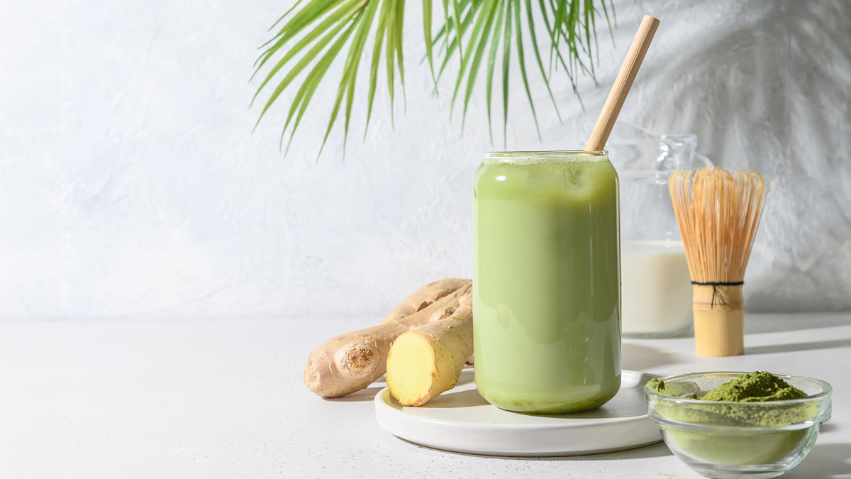 Sparkling Ginger Matcha Drink l SharkNinja Philippines – Shark Ninja ...